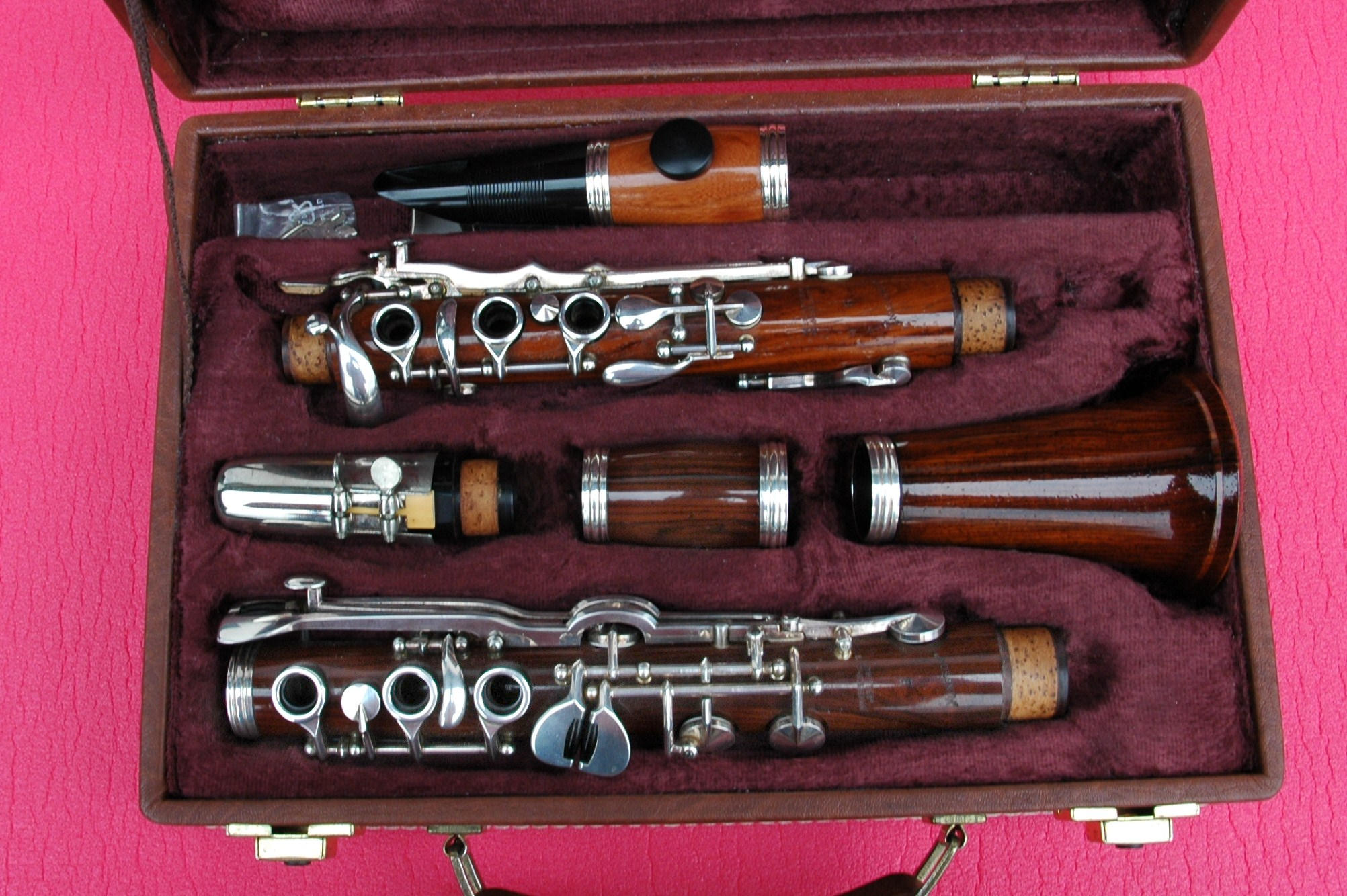 Klarinette B-Klarinette, Fa. O. Hammerschmidt, aus Cocoboloholz