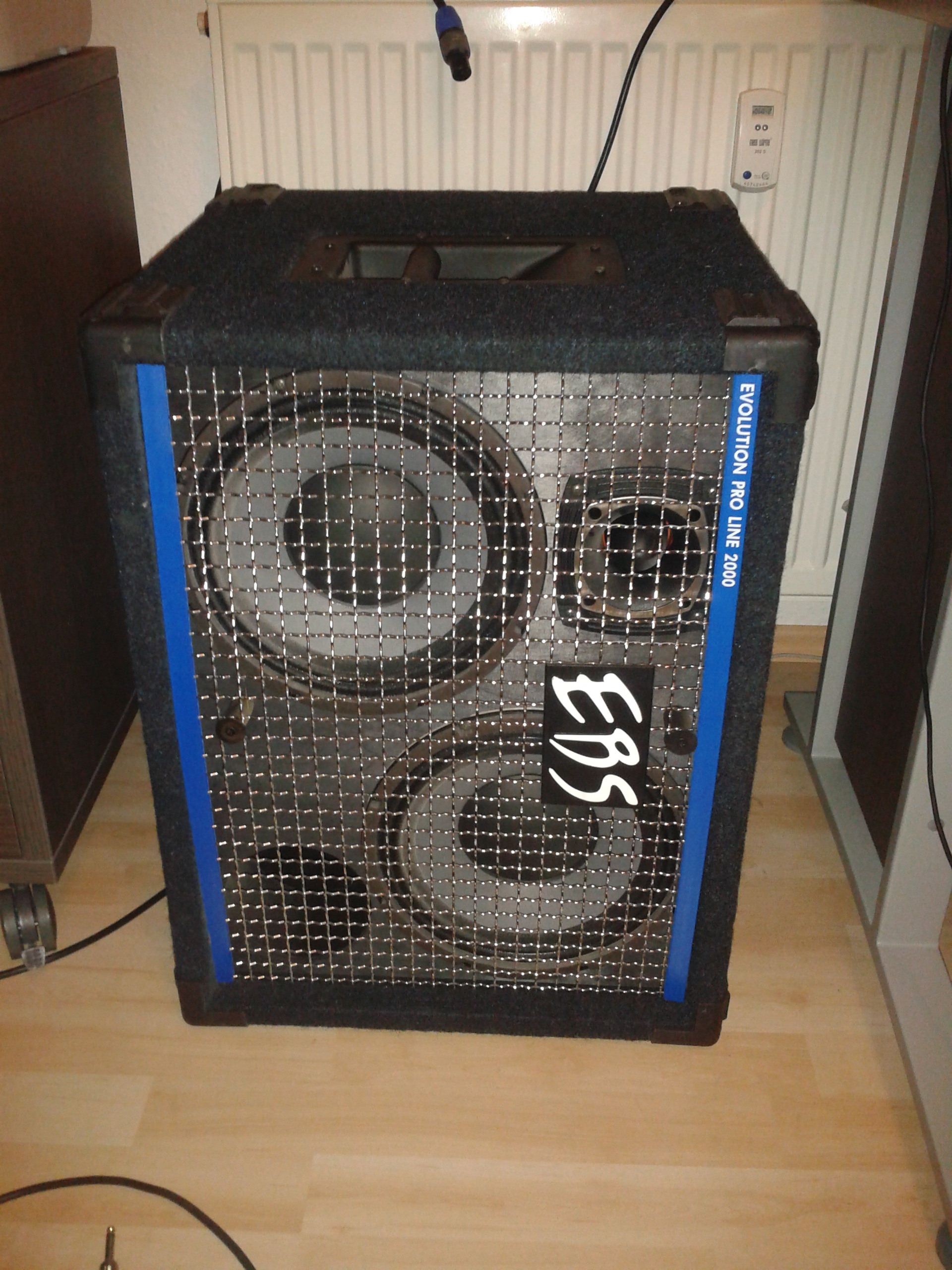 Bassverstärker EBS Bass Box 2x10 mit Horn