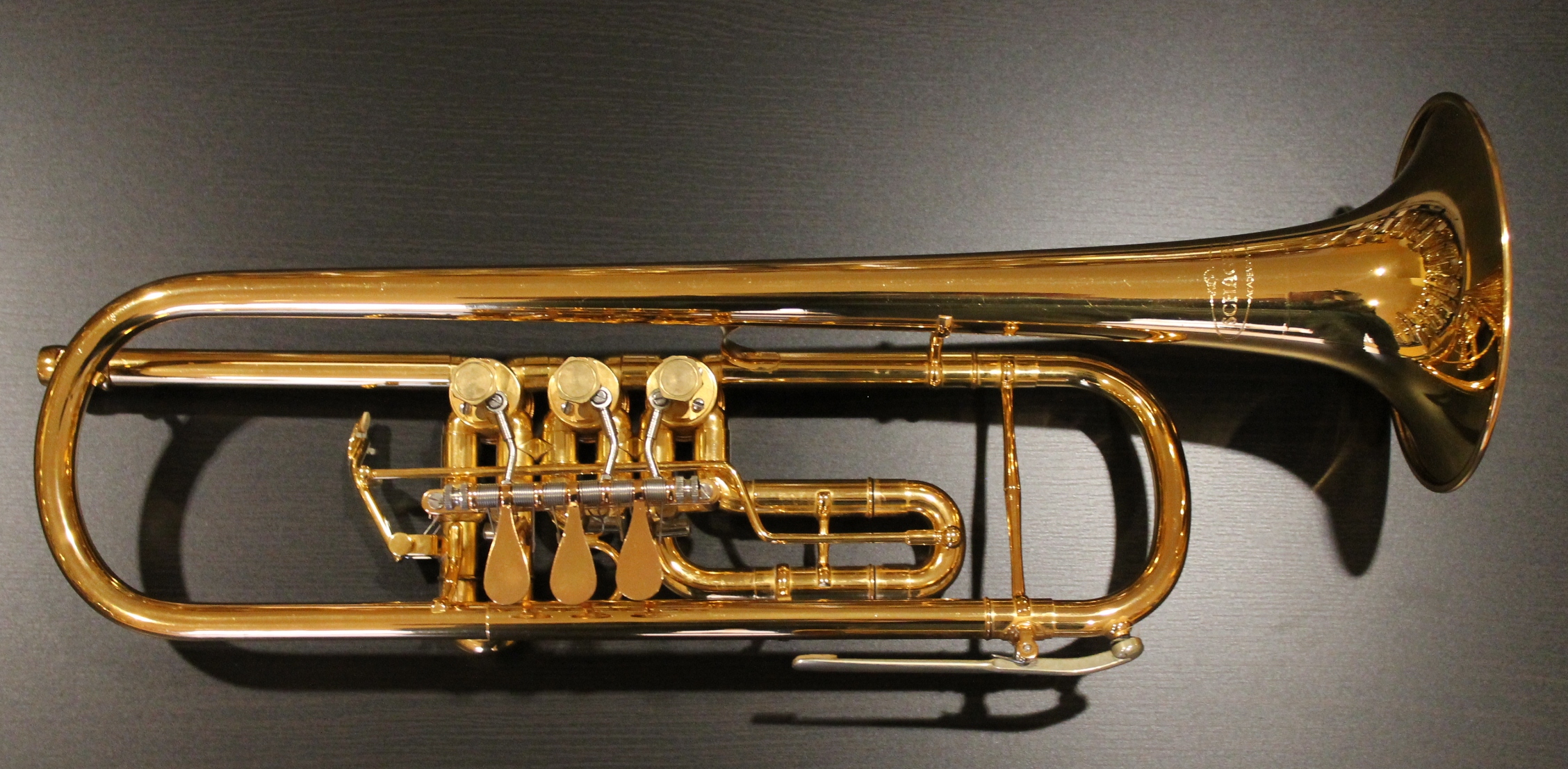 Willson 2950 Euphonium - B-flach - Silberplatte · Trompete