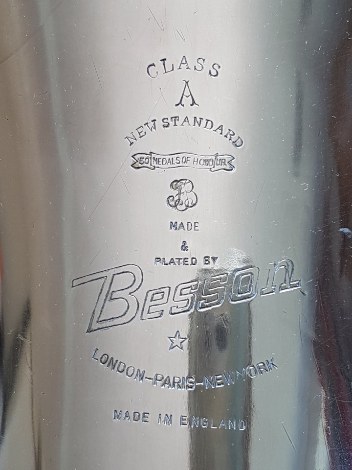 Bb-Tuba Besson Class A, New Standard · Tuba